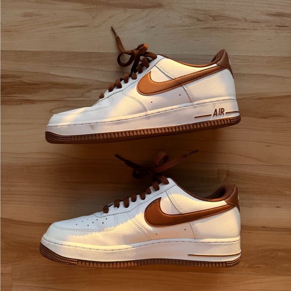 Nike | Shoes | Nike Air Force 7 In The Color Pecan Whitebrown | Poshmark